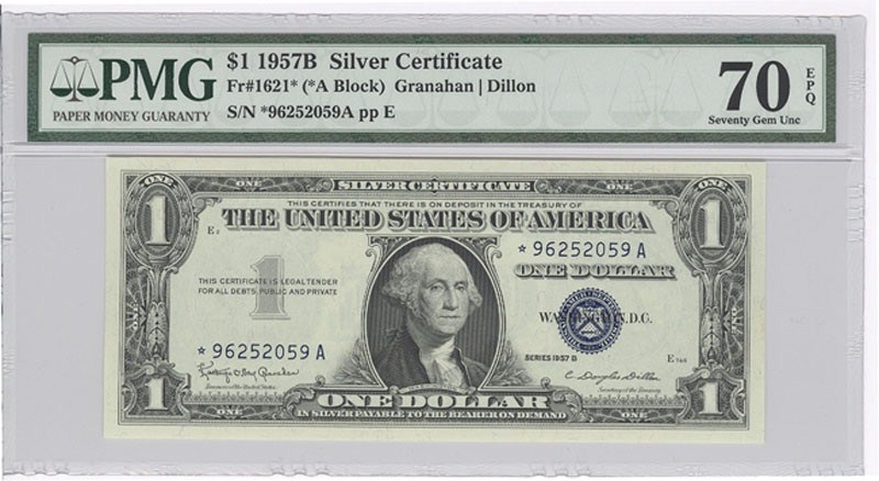 Note Grades 70 Gem Uncirculated EPQ | PMG