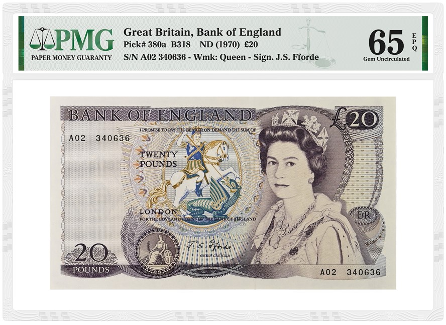queen £20 note
