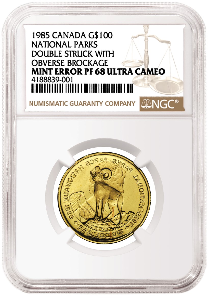 Two Stunning Canada Gold Error Coins Offered by Heritage Auctions | NGC