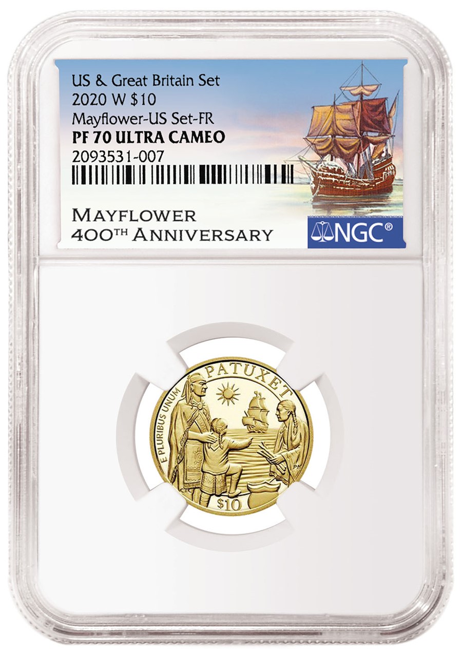 NGC Special Designations and Labels for the Mayflower 400th Anniversary ...