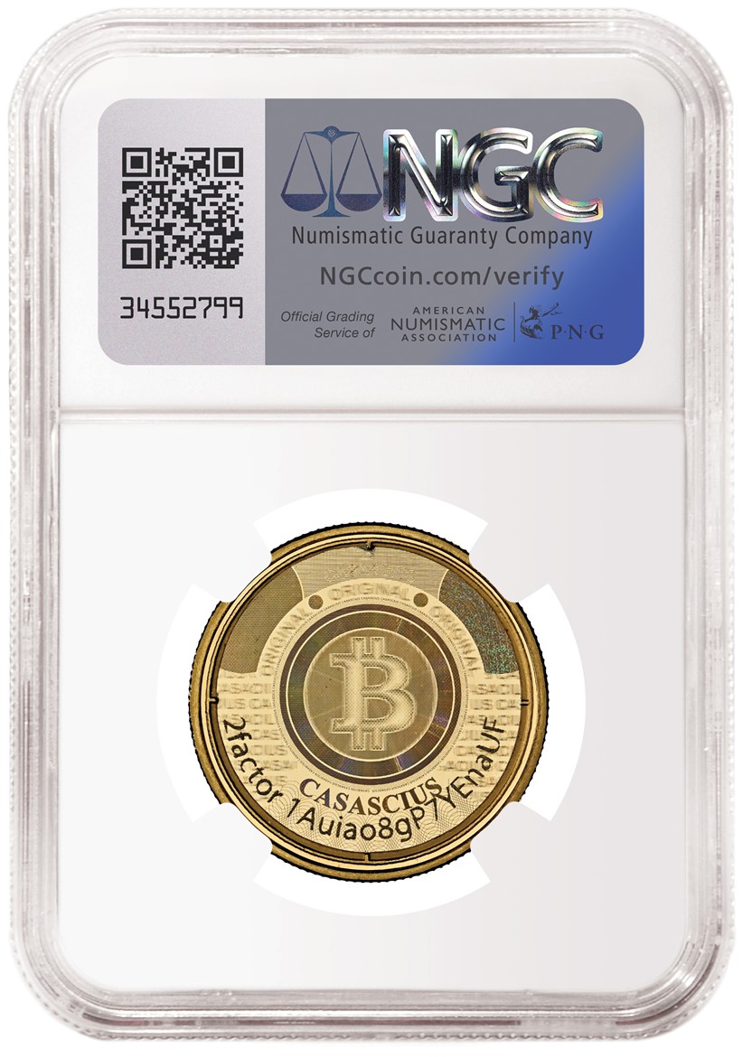 physical bitcoin token