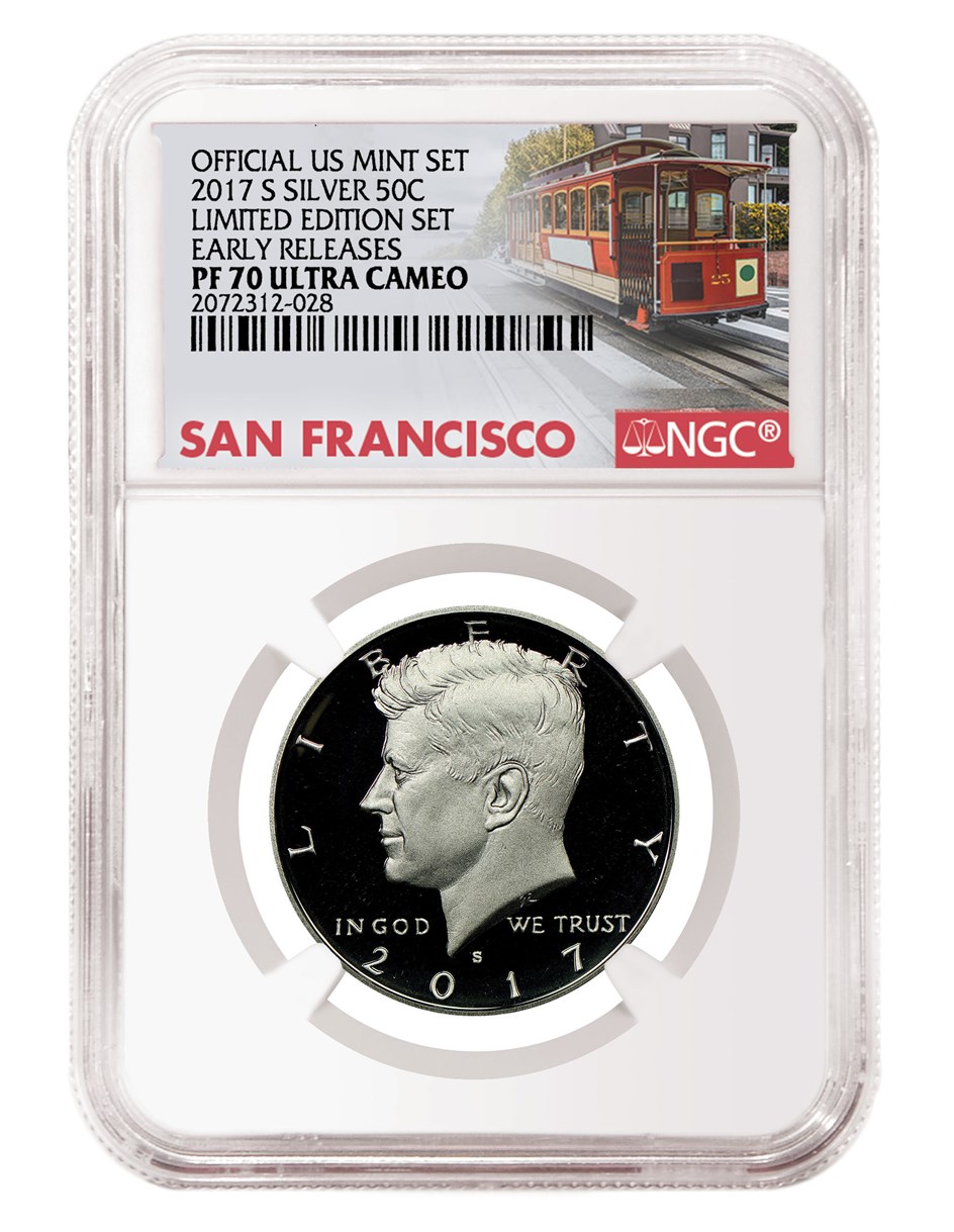 NGC Special Label for 2017-S Limited Edition Silver Proof Set | NGC