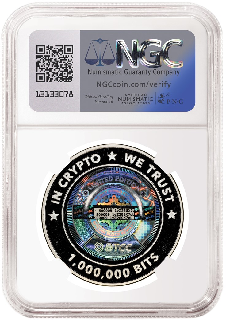 Heritage Offers Dozens of NGC-certified Cryptocurrency Rarities | NGC