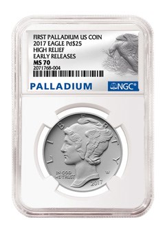 NGC Offers Special Label for First US Palladium Coin | NGC