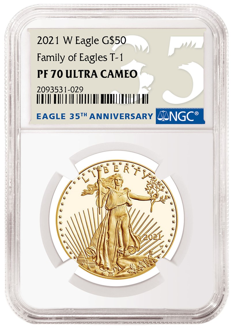 NGC Special Labels and Designations Available for the 2021-W Proof Gold ...