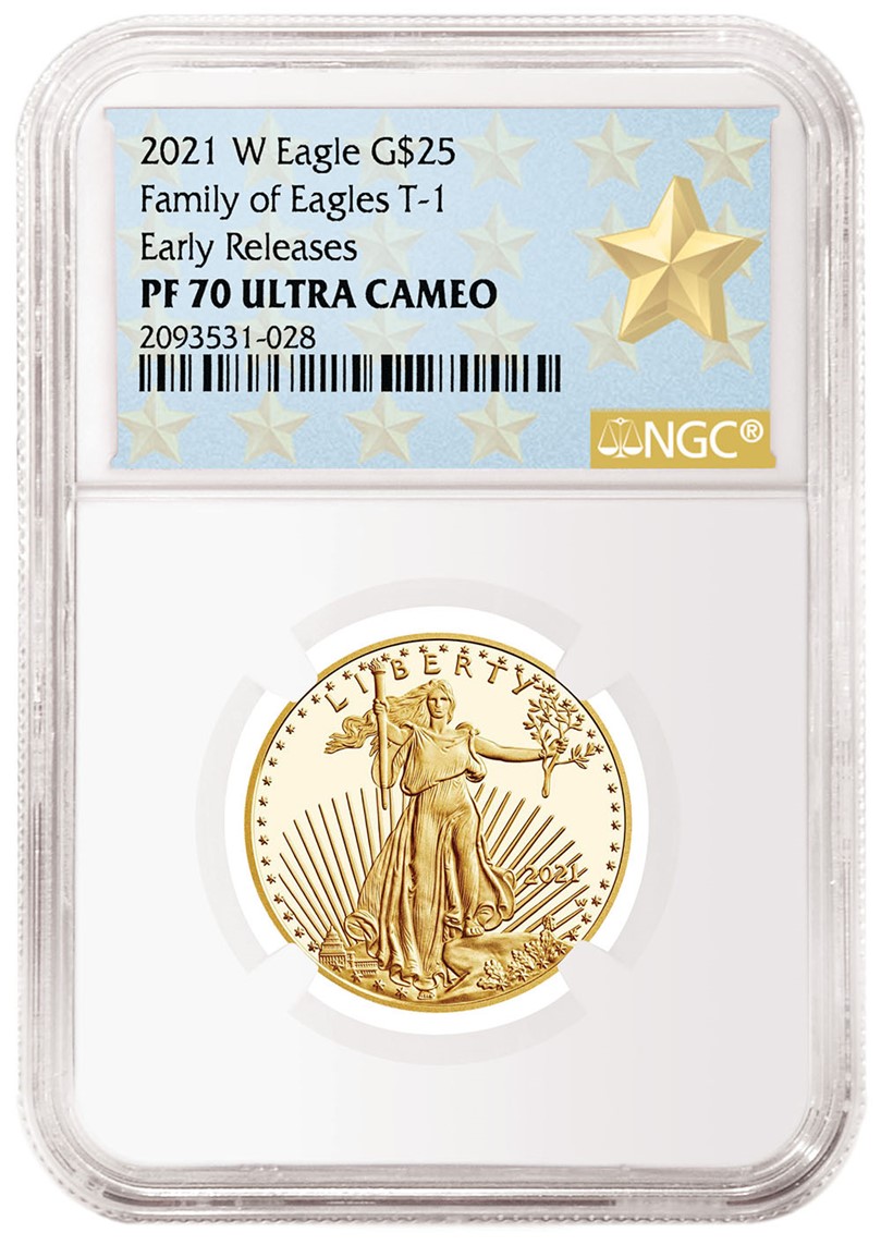 NGC Special Labels and Designations Available for the 2021-W Proof Gold ...