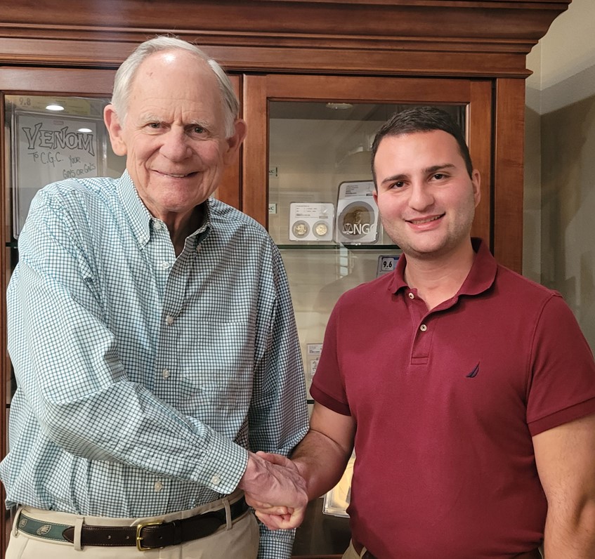 Hon. Mike Castle Visits NGC as New Legacy Label Is Announced | NGC