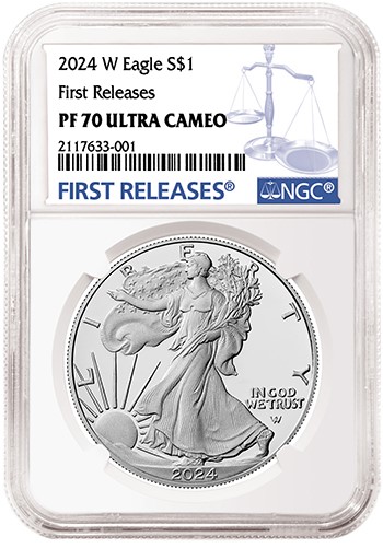 NGC Special Labels and Designations for the 2024-W Proof Silver Eagles ...