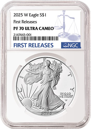 NGC Special Labels and Designations for the 2025-W Proof Silver Eagles ...