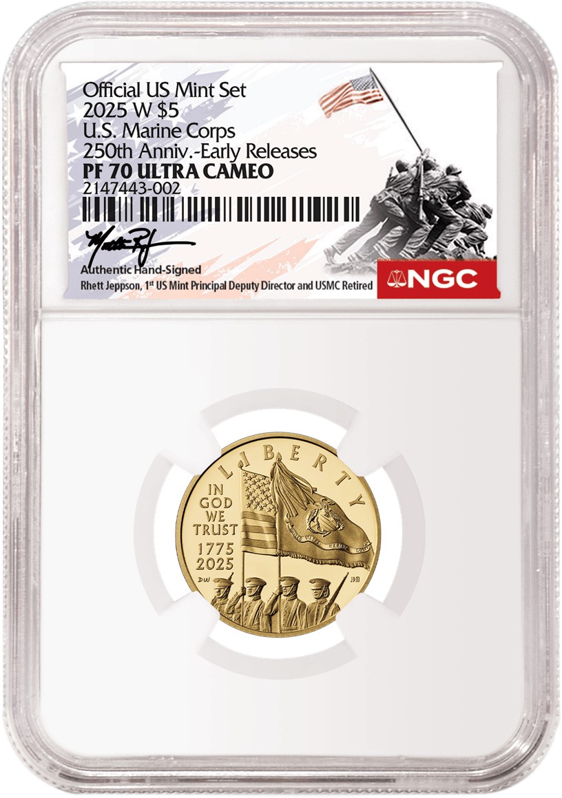 NGC Designations and Labels for the 2025 US Marine Corps 250th ...