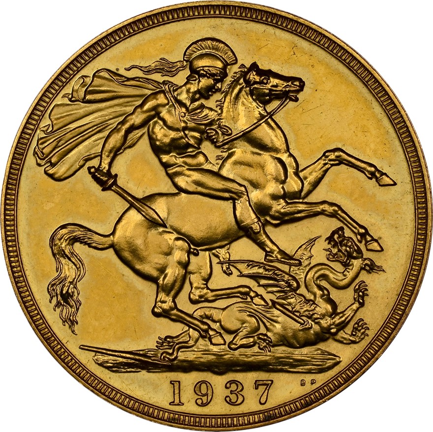 Spink Offers Stunning Great Britain 1820 Gold Pattern Certified by NGC ...