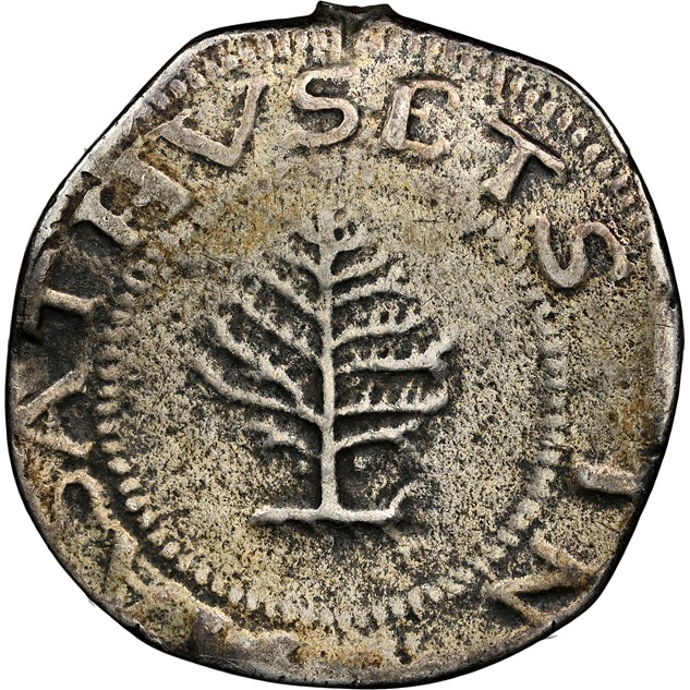 Counterfeit Detection: 1652 Pine Tree Shilling | NGC