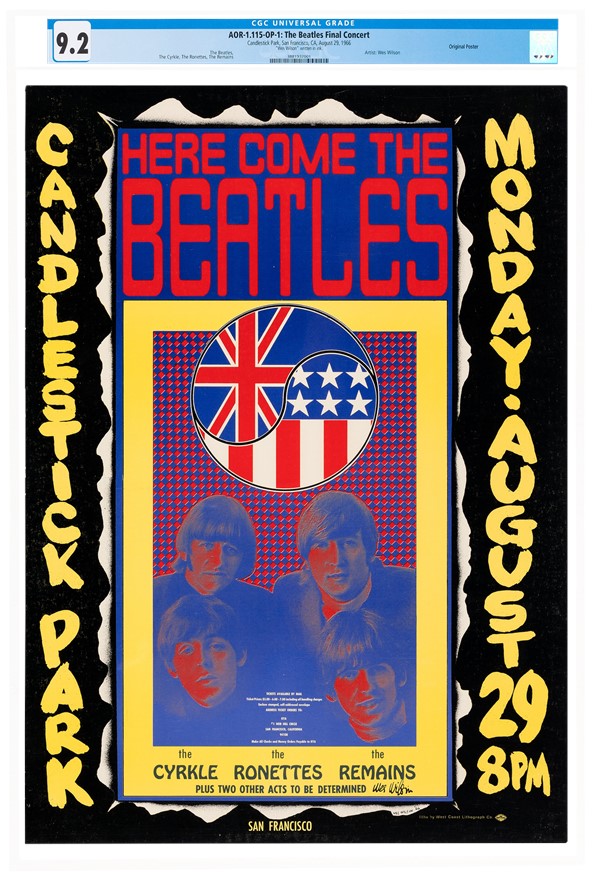 Heritage Offers Hendrix, Beatles and Other Rare Concert Posters ...