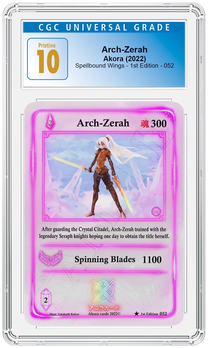 CGC Trading Cards Now Grading Akora Cards | CGC