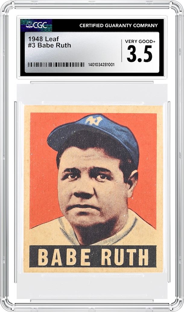 CGC Cards Grades Iconic 1948 Leaf Jackie Robinson and Babe Ruth Cards | CGC