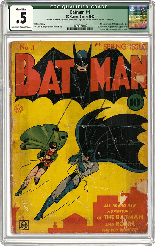 Heritage Offers Two (Potentially Obtainable) Examples of Batman #1 ...