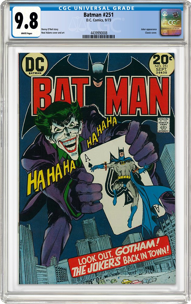 CGC-certified Batman #251 Sets Record in ComicLink Sale | CGC