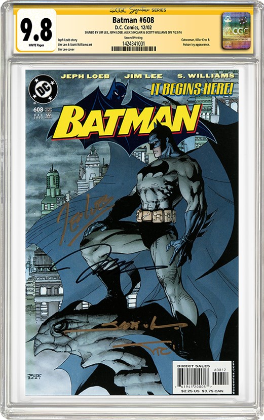 CGC Announces Exclusive Private Signing with Jim Lee and Jeph Loeb at ...