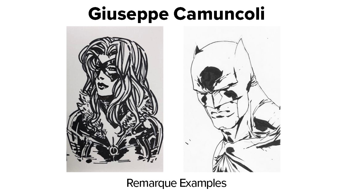 Giuseppe Camuncoli Joins CGC for an Exclusive In-House Private Signing ...