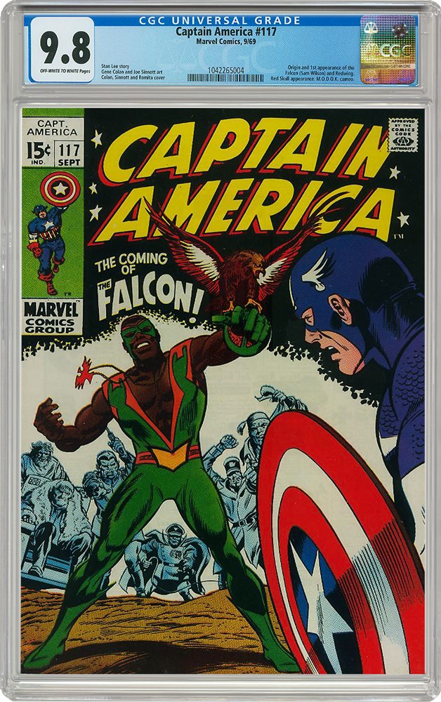 CGC-graded First Falcon Flies High in ComicLink Auction | CGC