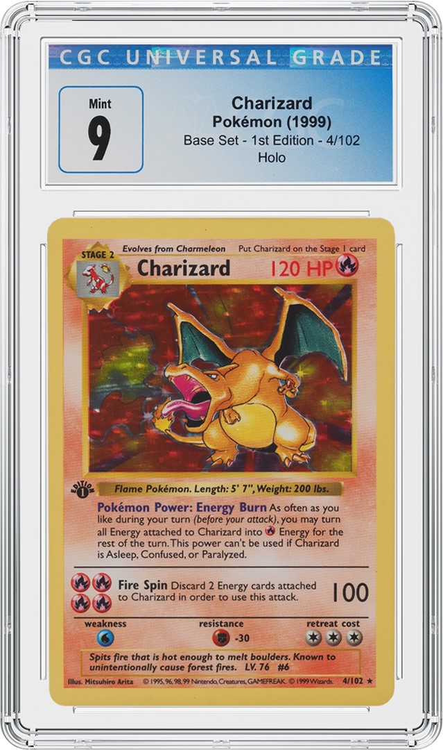 Pokémon Cards Certified by CGC Trading Cards Break Records in January ...