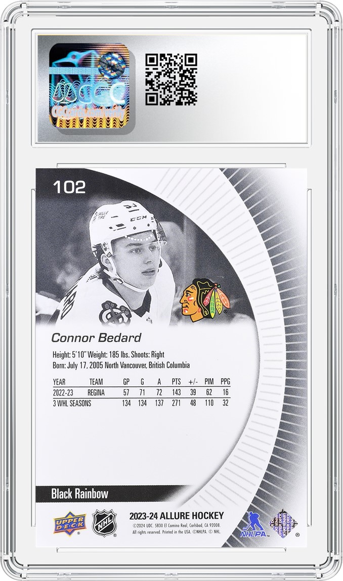 CGC Cards Featured Card of the Month: 2023-24 Upper Deck Allure #102 ...