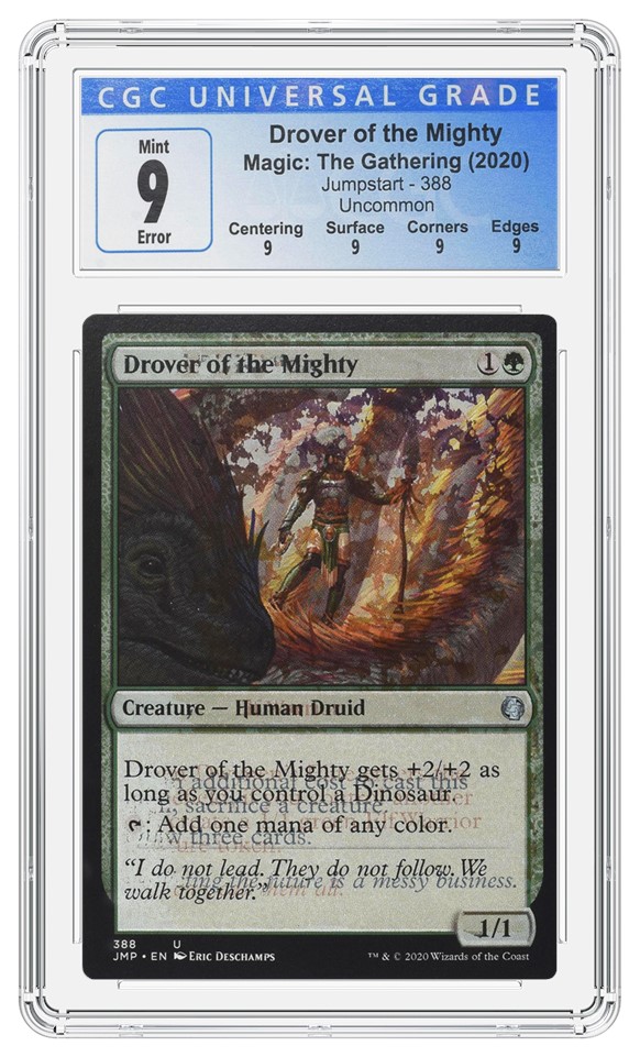 CGC Cards Error Guide | CGC