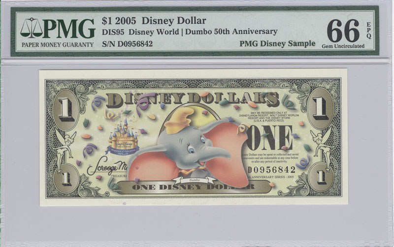 PMG Grading Disney Dollars | PMG