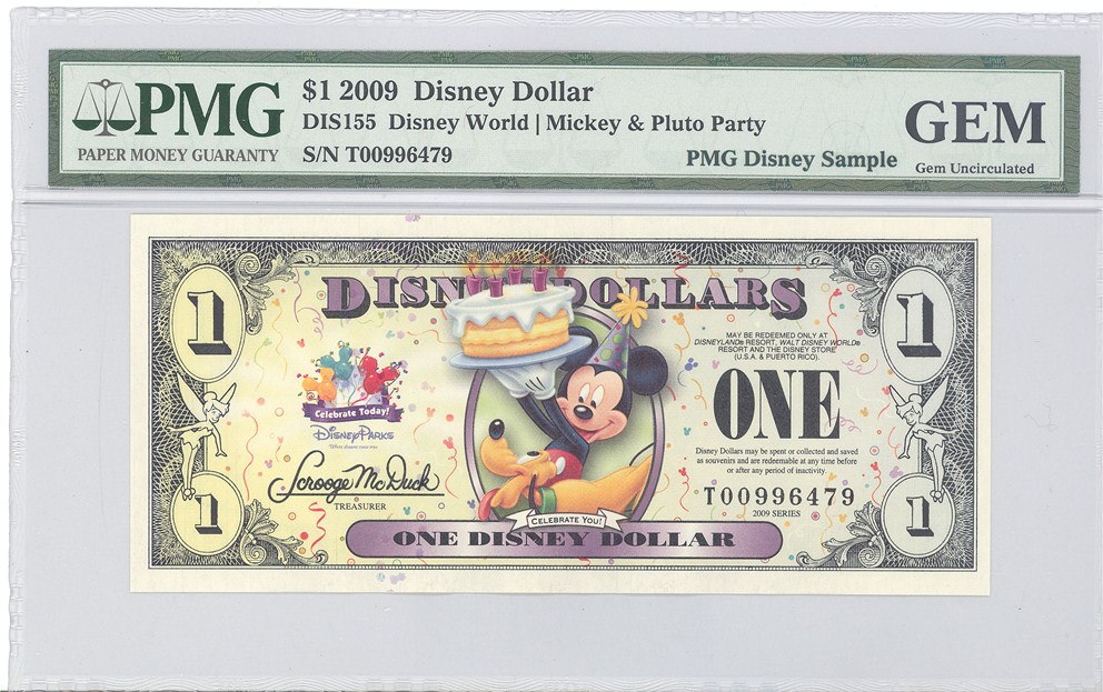 PMG Grading Disney Dollars | PMG