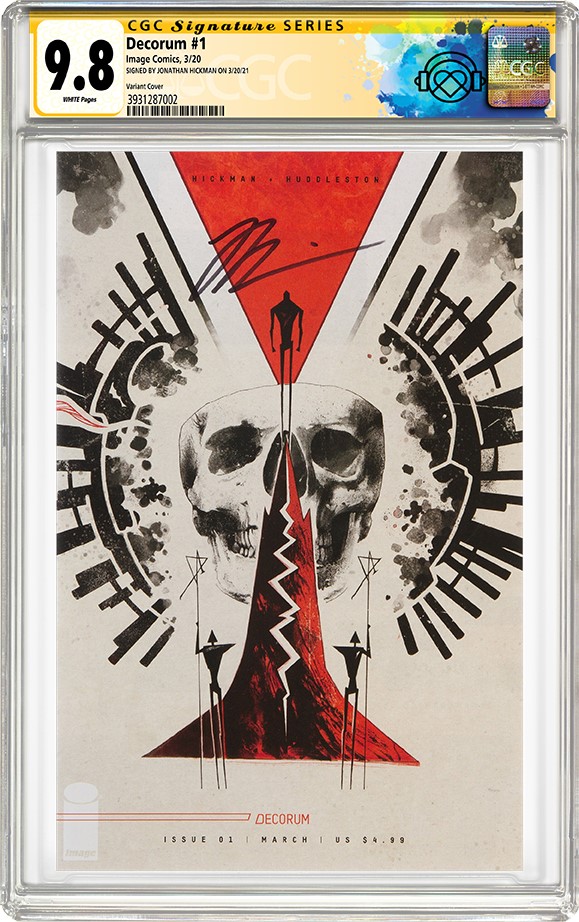 CGC Announces In-House Private Signing with Jonathan Hickman | CGC