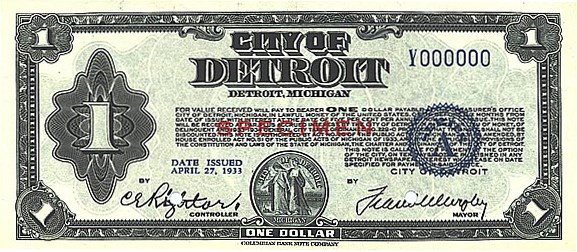 History of Michigan Paper Money | PMG