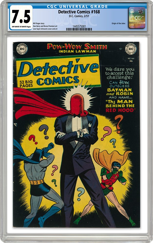 CGC-certified Joker Comics Offered in Heritage Sale | CGC