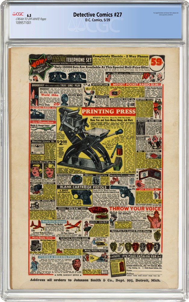 ComicConnect Offers Record-setting Batman Grail Certified by CGC | CGC