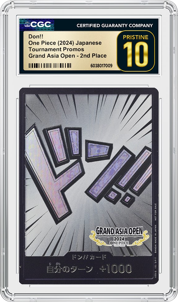 CGC Grades Full Set of Silver Don!! Second-place One Piece Promos | CGC