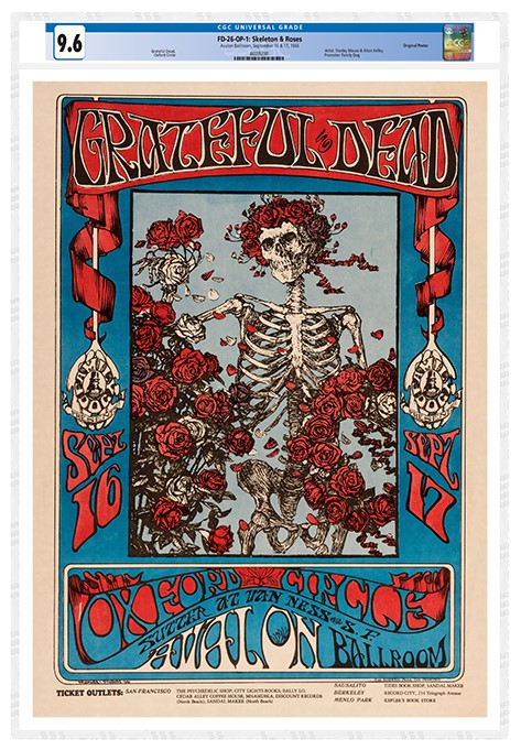 CGC-certified Vintage Concert Posters Take Center Stage in Heritage ...