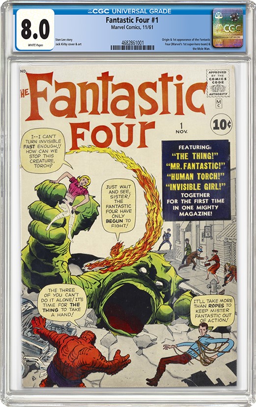 CGC-certified Fantastic Four #2 Realizes Record Price in Landry Pop ...