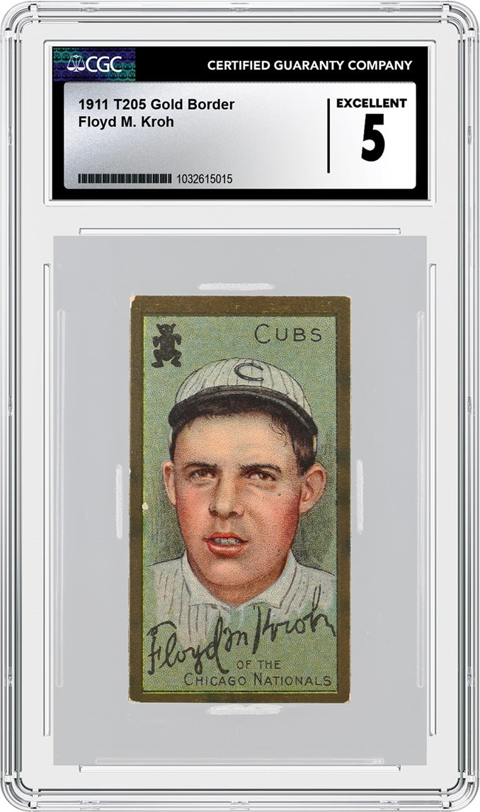CGC Cards Featured Registry Set: 1911 T205 Baseball Set | CGC
