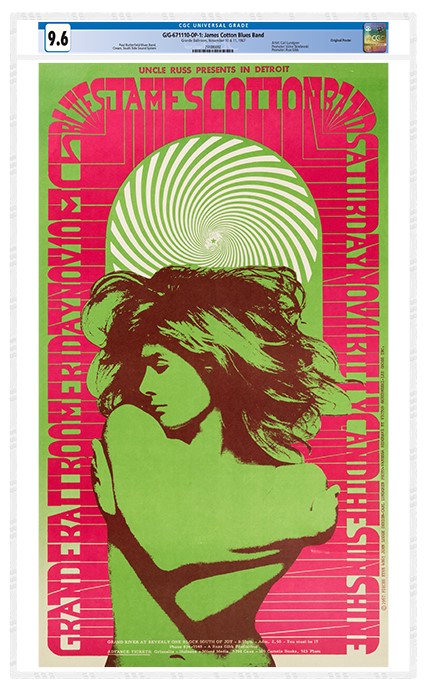 CGC-certified Vintage Concert Posters Take Center Stage in Heritage ...