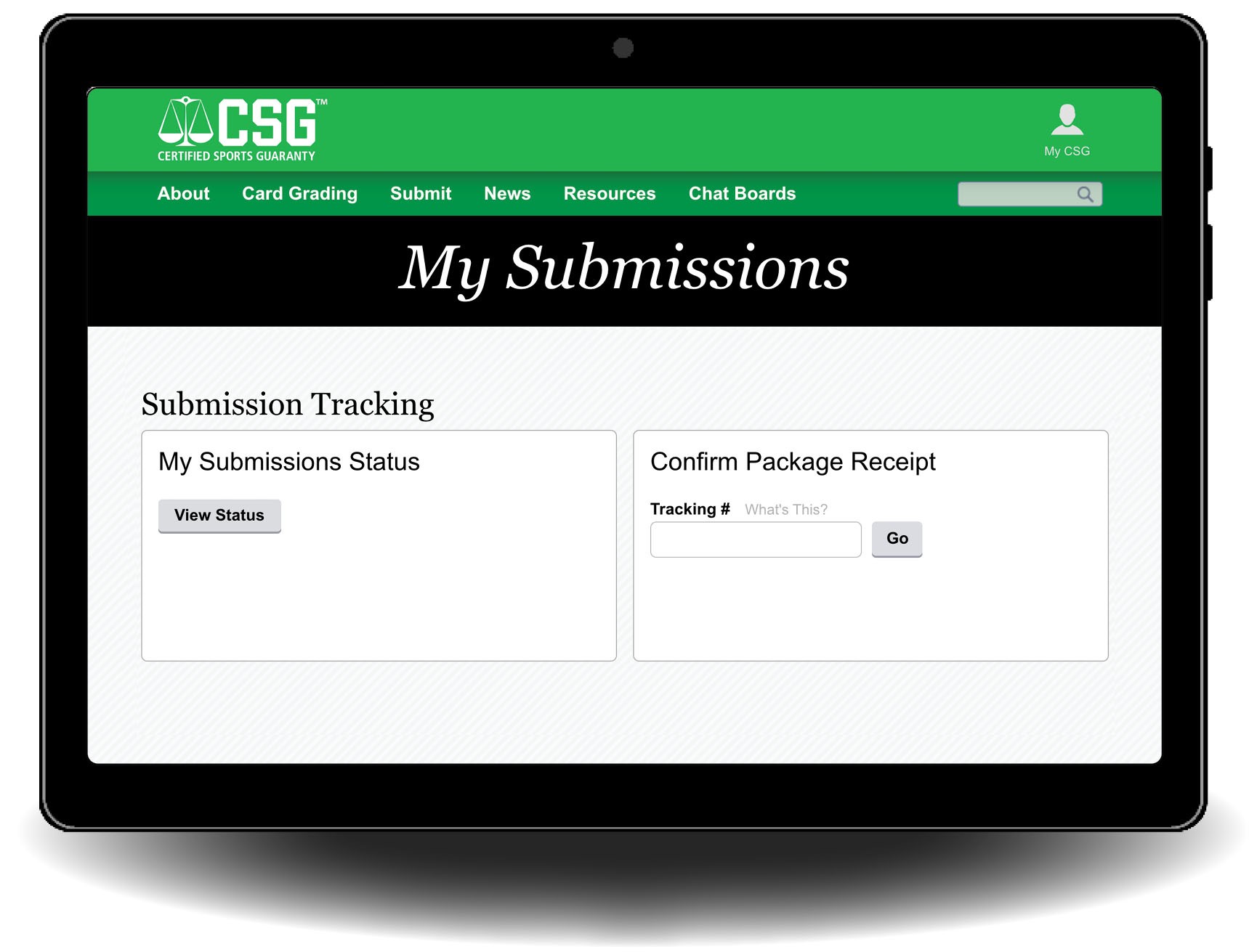 New CSG Tool Lets Submitters Confirm Delivery of Their Submission | CGC