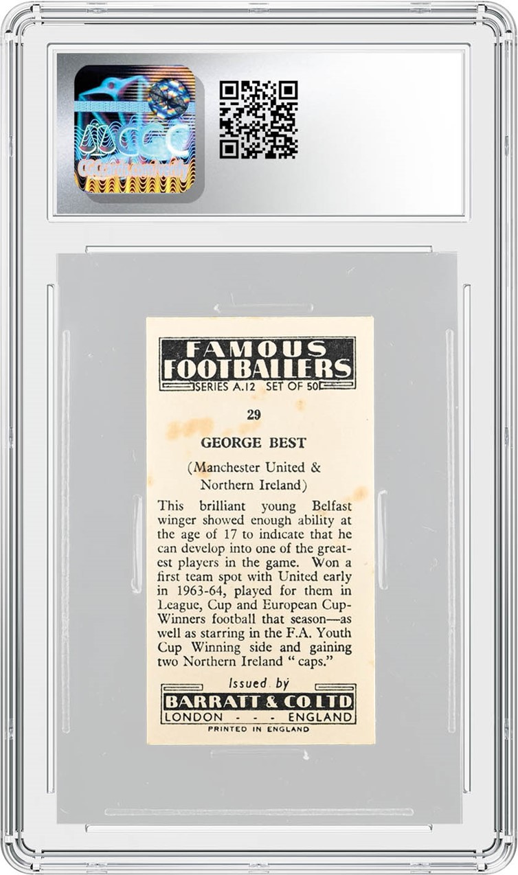 CGC Cards Certifies Rare Rookie Cards of Legendary Soccer Stars Pelé ...