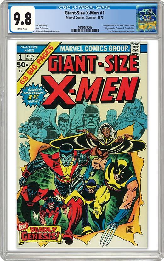CGC-certified Giant-Size X-Men #1 Offered in ComicLink's June Sale | CGC