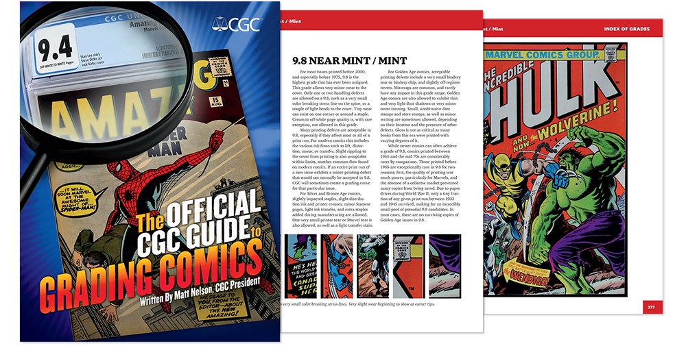 New Resource: CGC Grader Notes Guide (Excerpted from ‘The Official CGC ...