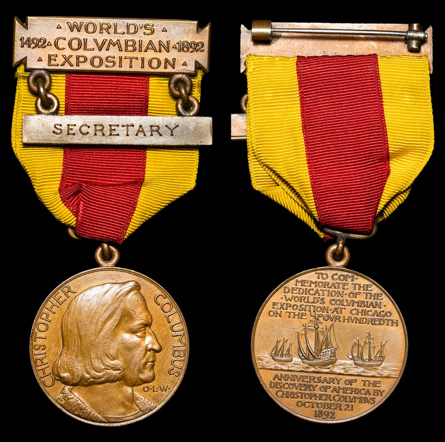 NGC Certifies Rare Gold Medal Awarded to Columbian Expo Officer | NGC