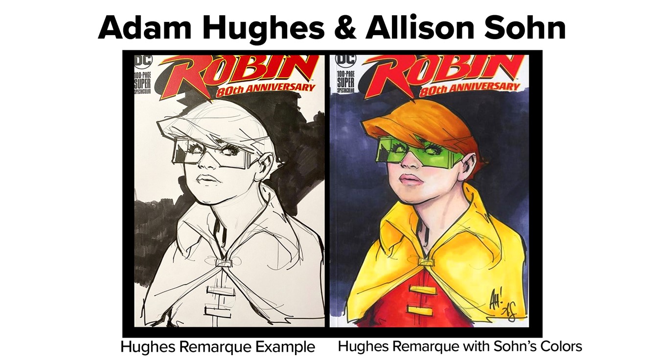 Adam Hughes and Allison Sohn Join CGC for an Exclusive In-House Private ...