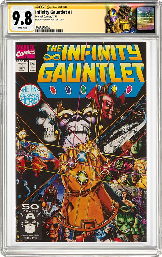Embrace the Power of the Infinity Gauntlet with New CGC Thanos Labels | CGC