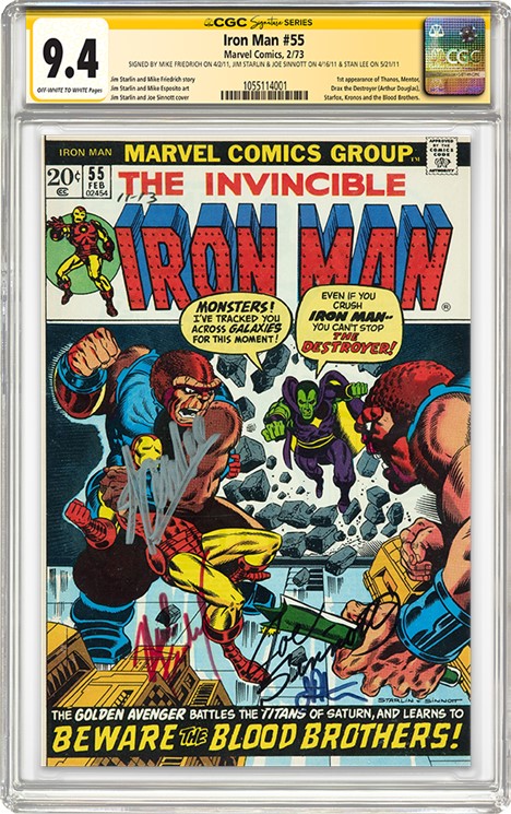 CGC Announces In-House Private Signing with Jim Starlin and Steve ...