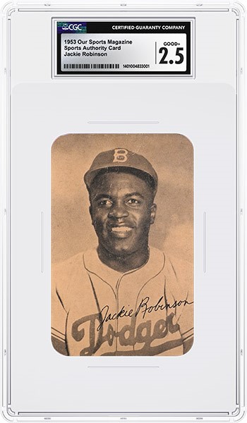 CGC Cards Grades First-of-its-kind 1953 Jackie Robinson Magazine ...
