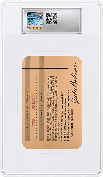 CGC Cards Grades First-of-its-kind 1953 Jackie Robinson Magazine ...