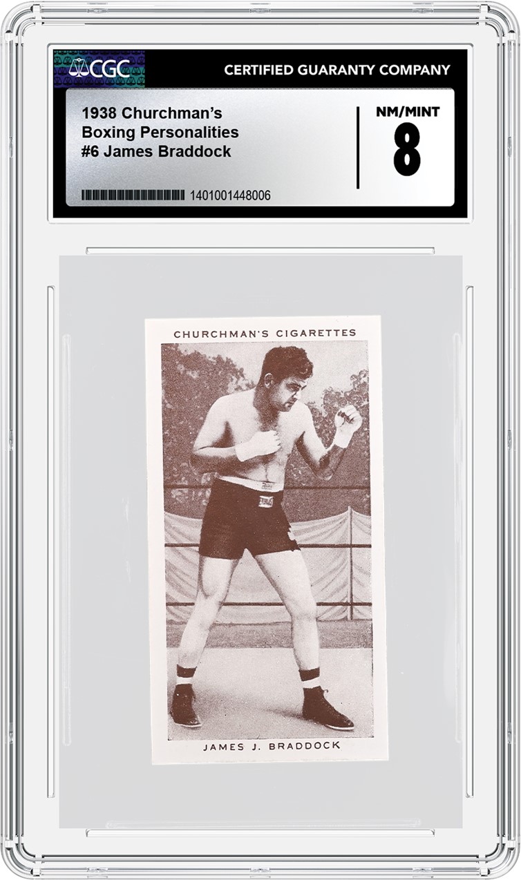 CGC Cards Registry Featured Set: 1938 Churchman's Boxing Personalities ...