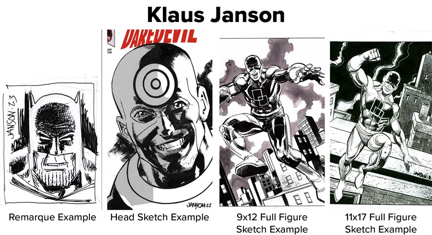 John Romita Jr., Scott Hanna, Al Milgrom and Klaus Janson Return to CGC ...